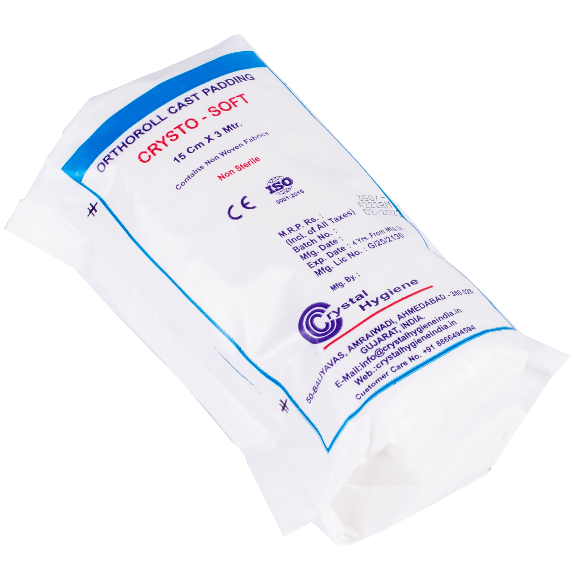 Ortho Roll Cast Padding Suppliers in Ahmedabad, Ortho Roll Cast Padding ...